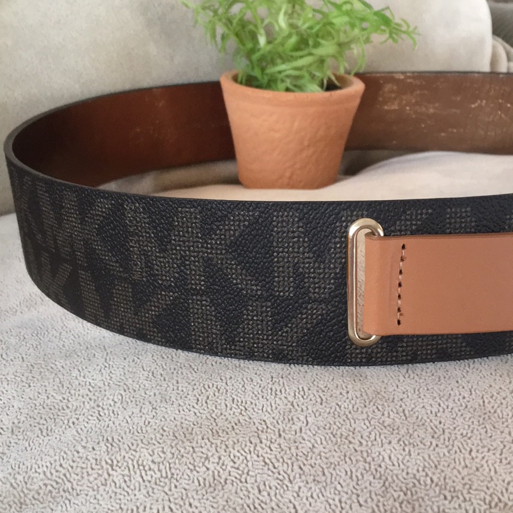 Michael Kors Hamilton Lock Belt - Gem